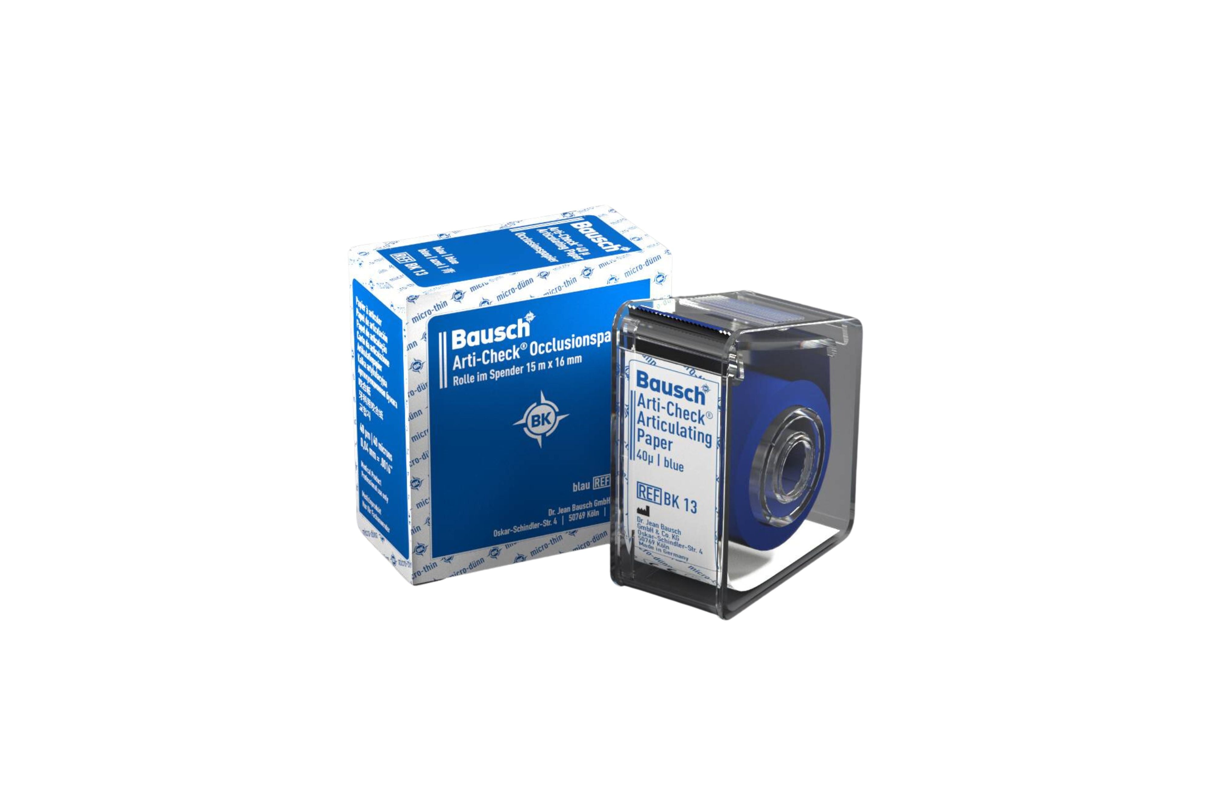 Arti-check Articulation paper micro thin 40 my, roll – Weesgaard Dental.com